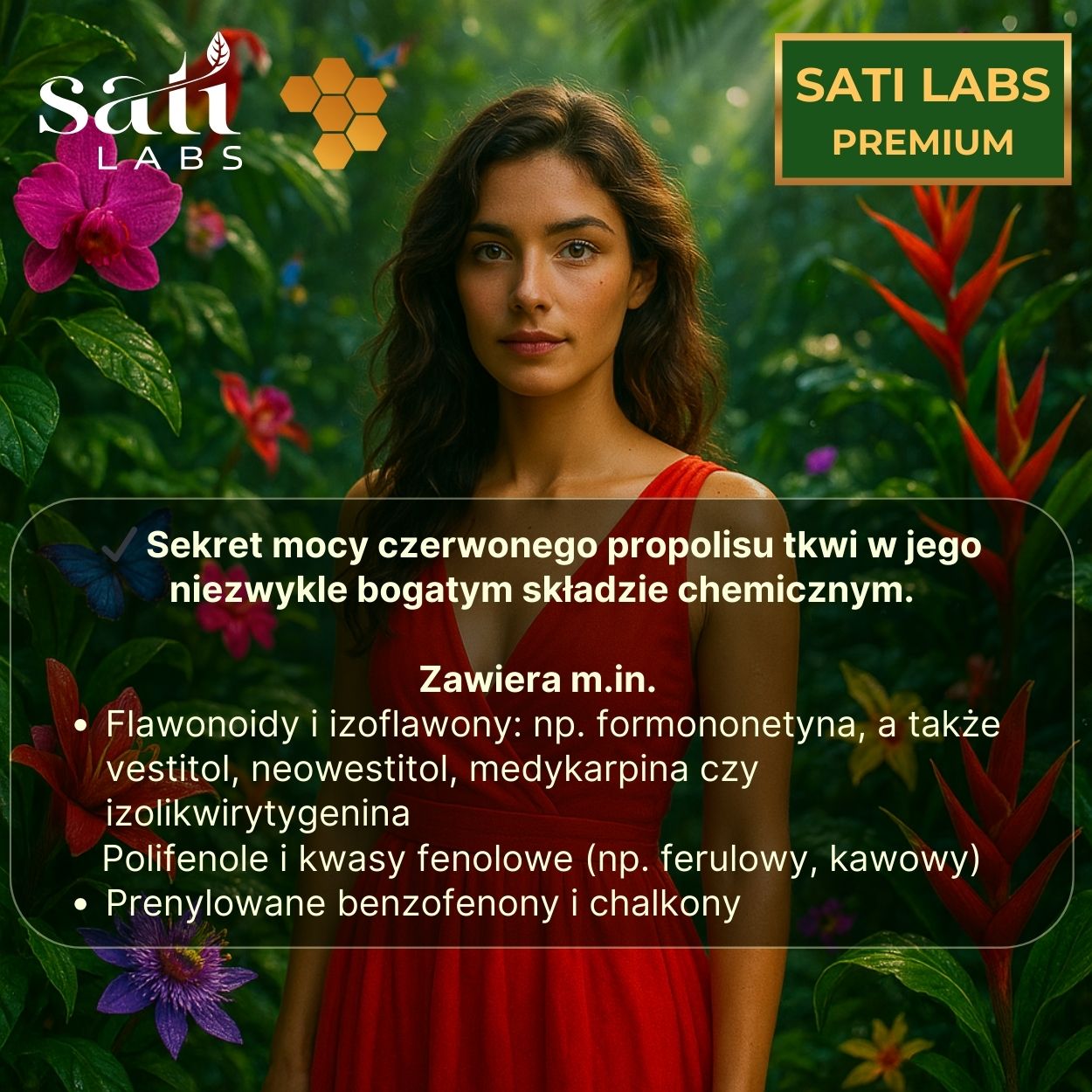 Nano Propolis Czerwony Brazylijski sati labs - Sati Labs